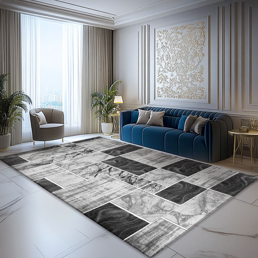 Covor Romantic Gray / Black – practic-home