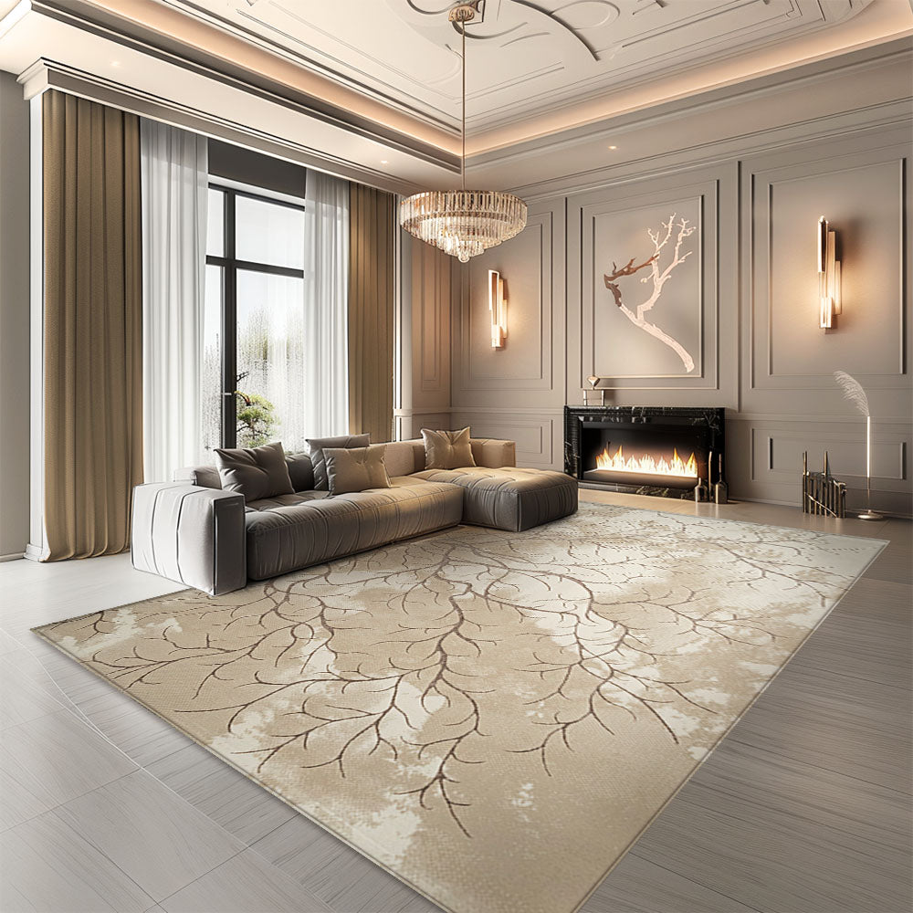 Covor Elif Forest 88385A Crem Bej – practic-home